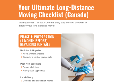 The Complete Checklist for Long Distance Moving
